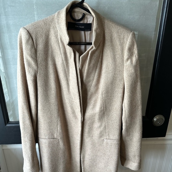 Zara | Jackets & Coats | Zara Basic Coat | Poshmark
